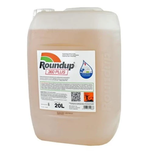 Roundup 360 Plus 20L glifosat - cena, opinie | superplony.pl