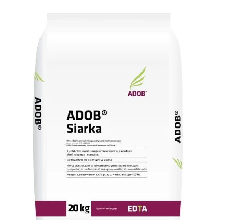 Adob Siarka 20KG - cena, opinie | superplony.pl