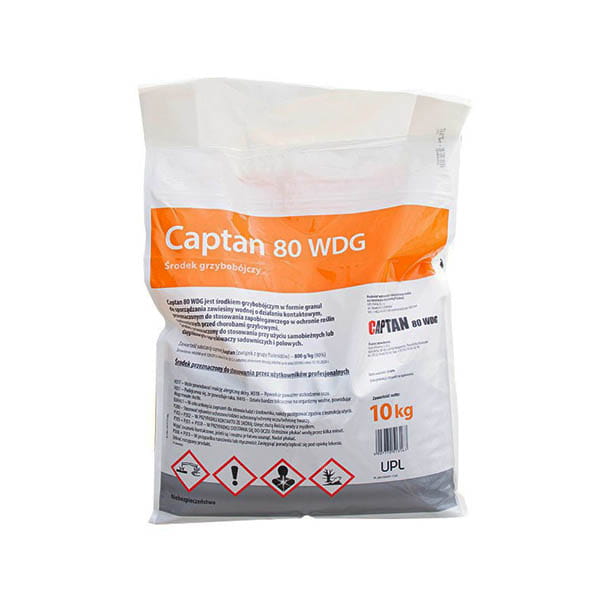 Captan 80 WG 10KG kaptan - cena, opinie | superplony.pl